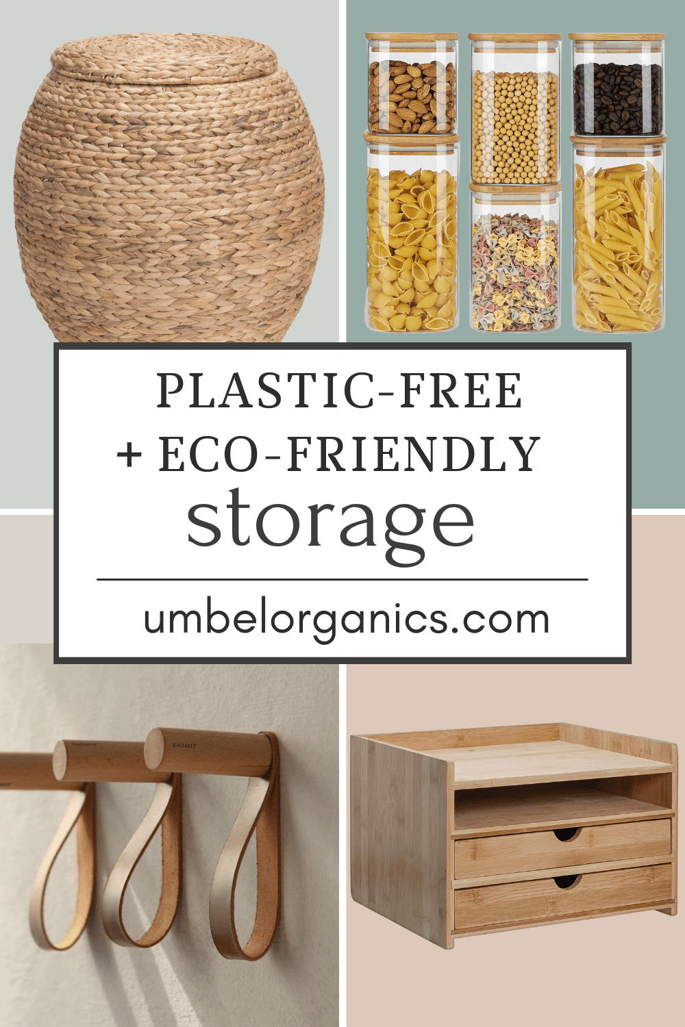 Plastic-Free Storage Solutions | Umbel Organics - Umbel Organics