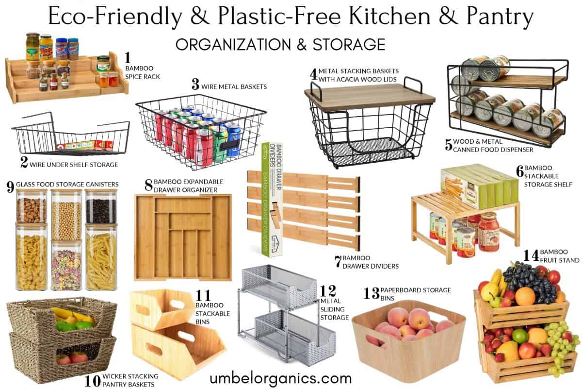Plastic-Free Storage Solutions | Umbel Organics - Umbel Organics