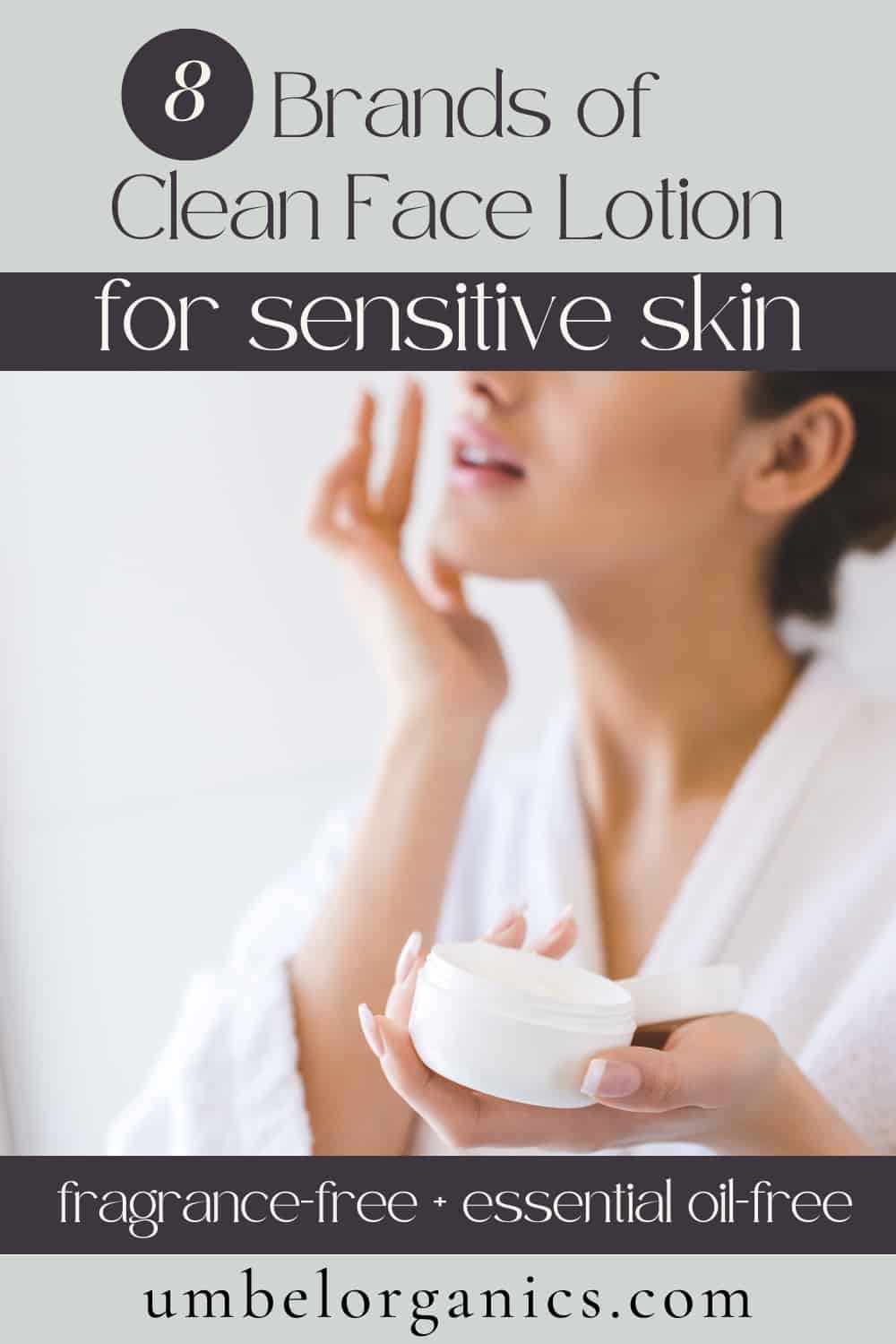 Clean & Fragrance-Free Face Cream For Sensitive Skin - Umbel Organics