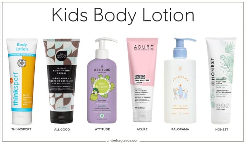 Non-Toxic Lotion For Kids - Umbel Organics