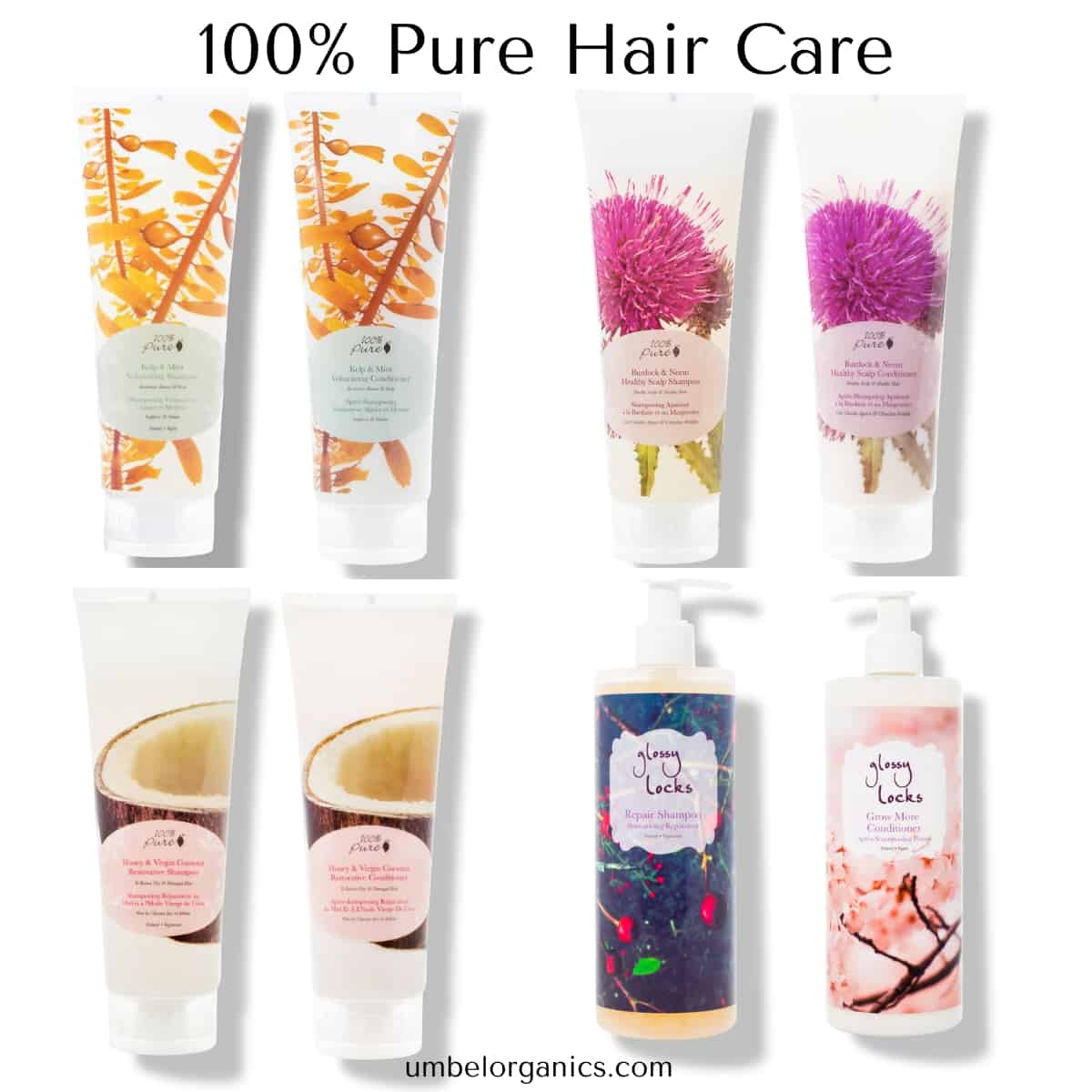 Clean, Natural, Non-Toxic Shampoo - Umbel Organics