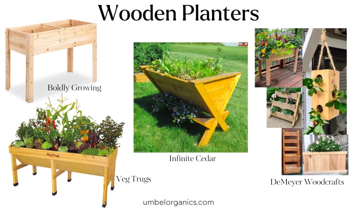 Non-Toxic Planters & Containers For Organic Gardening - Umbel Organics