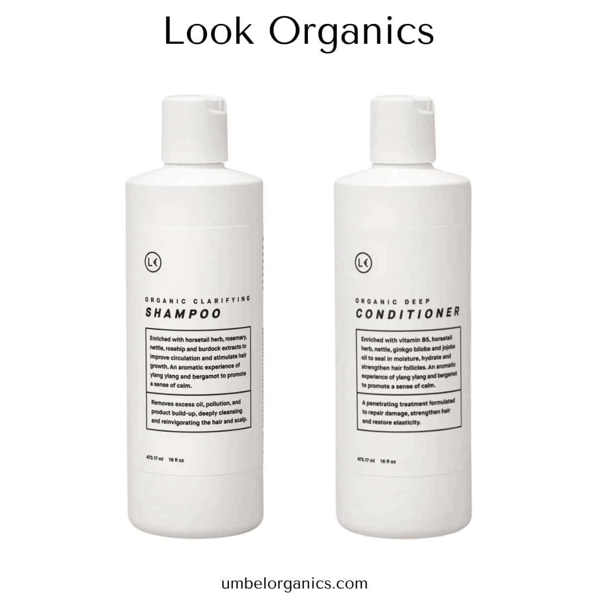 Clean, Natural, Non-Toxic Shampoo - Umbel Organics
