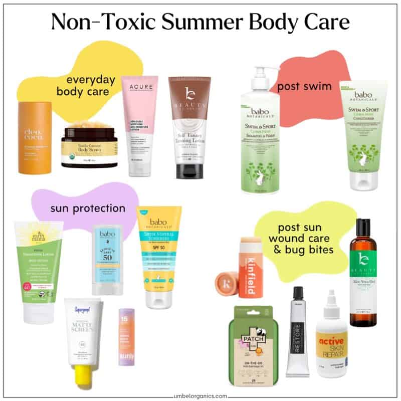 Non-Toxic Summer Essentials For The Whole Family - Umbel Organics
