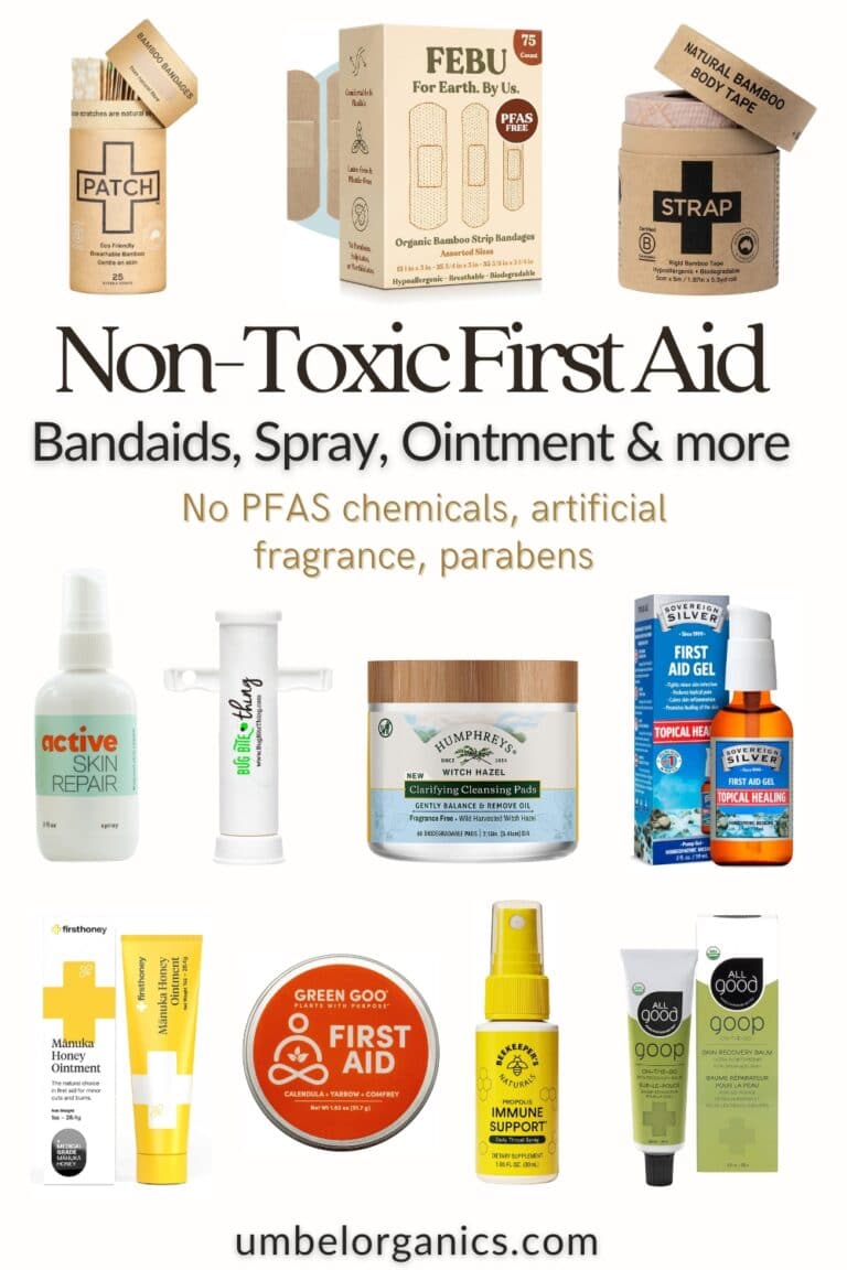 How To Stock A Non-Toxic First Aid Kit - Umbel Organics