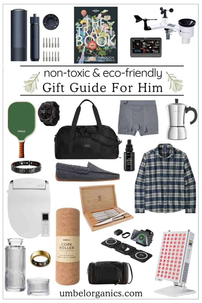 Non-Toxic & Eco-Friendly Gifts For Him - Umbel Organics
