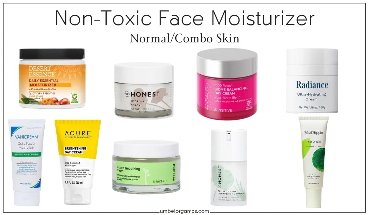 Non-Toxic Face Moisturizer On A Budget - Umbel Organics