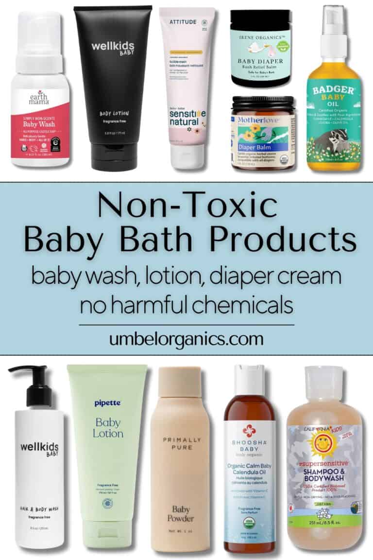 Best Non-Toxic Bath Products For Baby - Umbel Organics